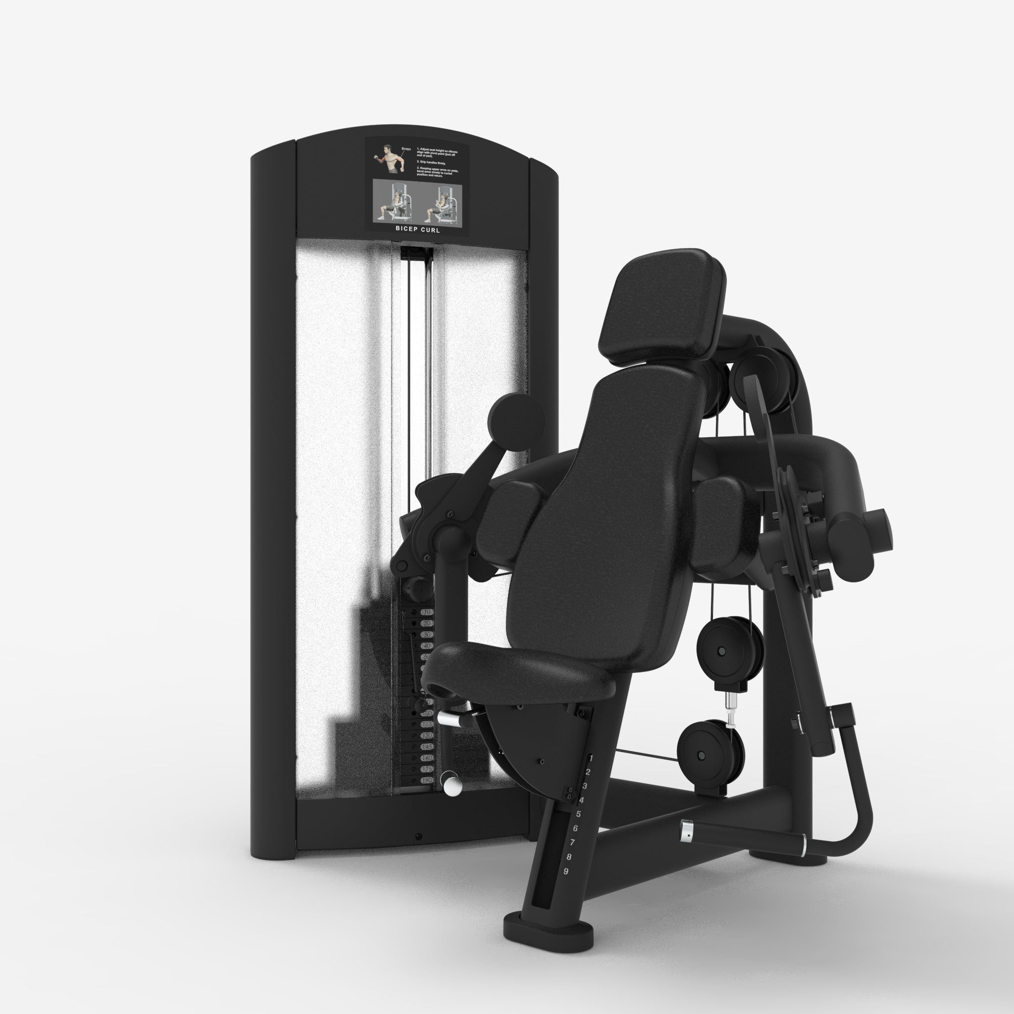 Biceps Curl - AegisX™ Series – Zeus Fitness BC